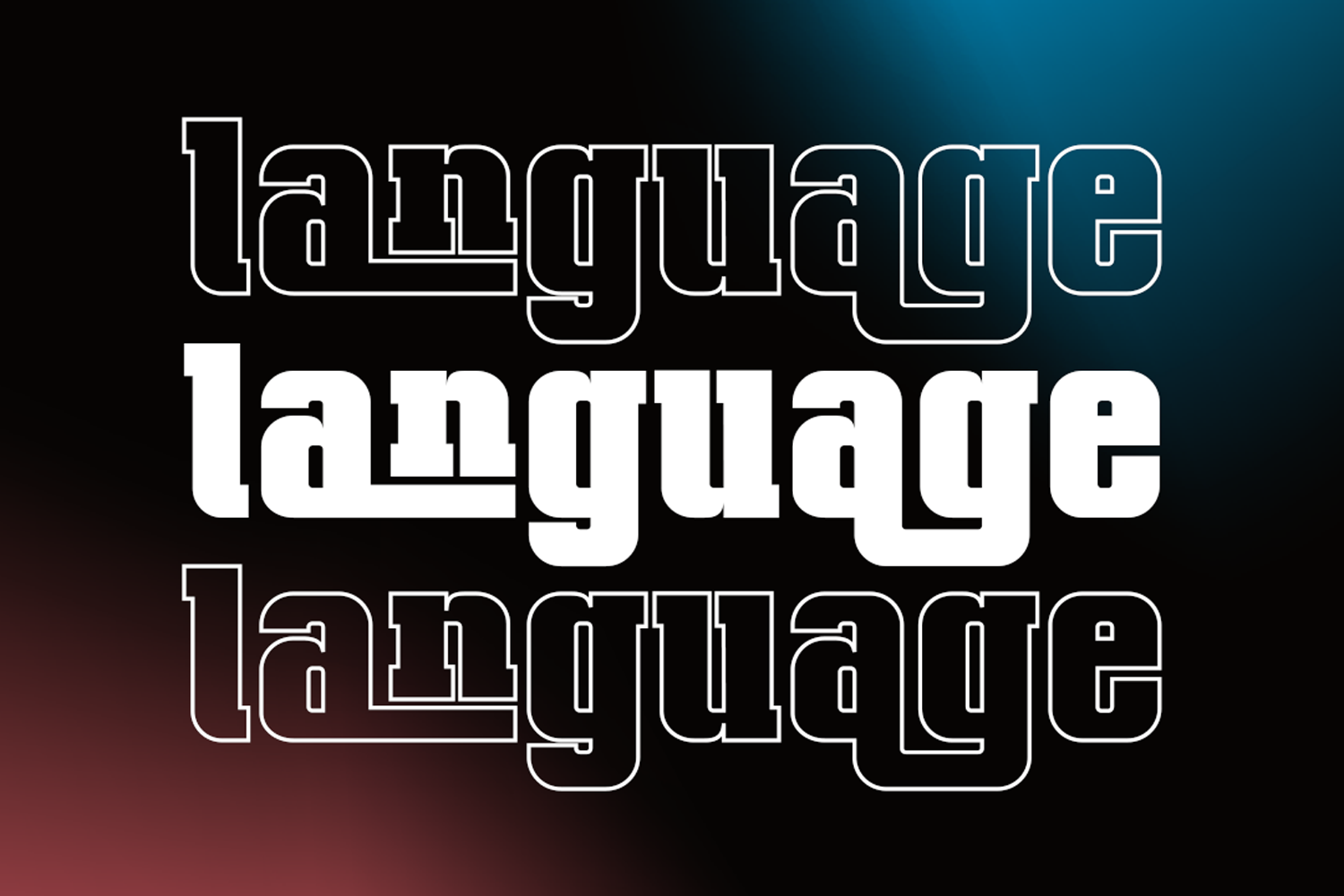 Largely Define Font 177 Studio