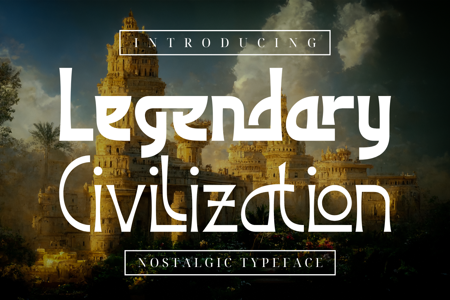 Legendary Civilization Font - 177 Studio