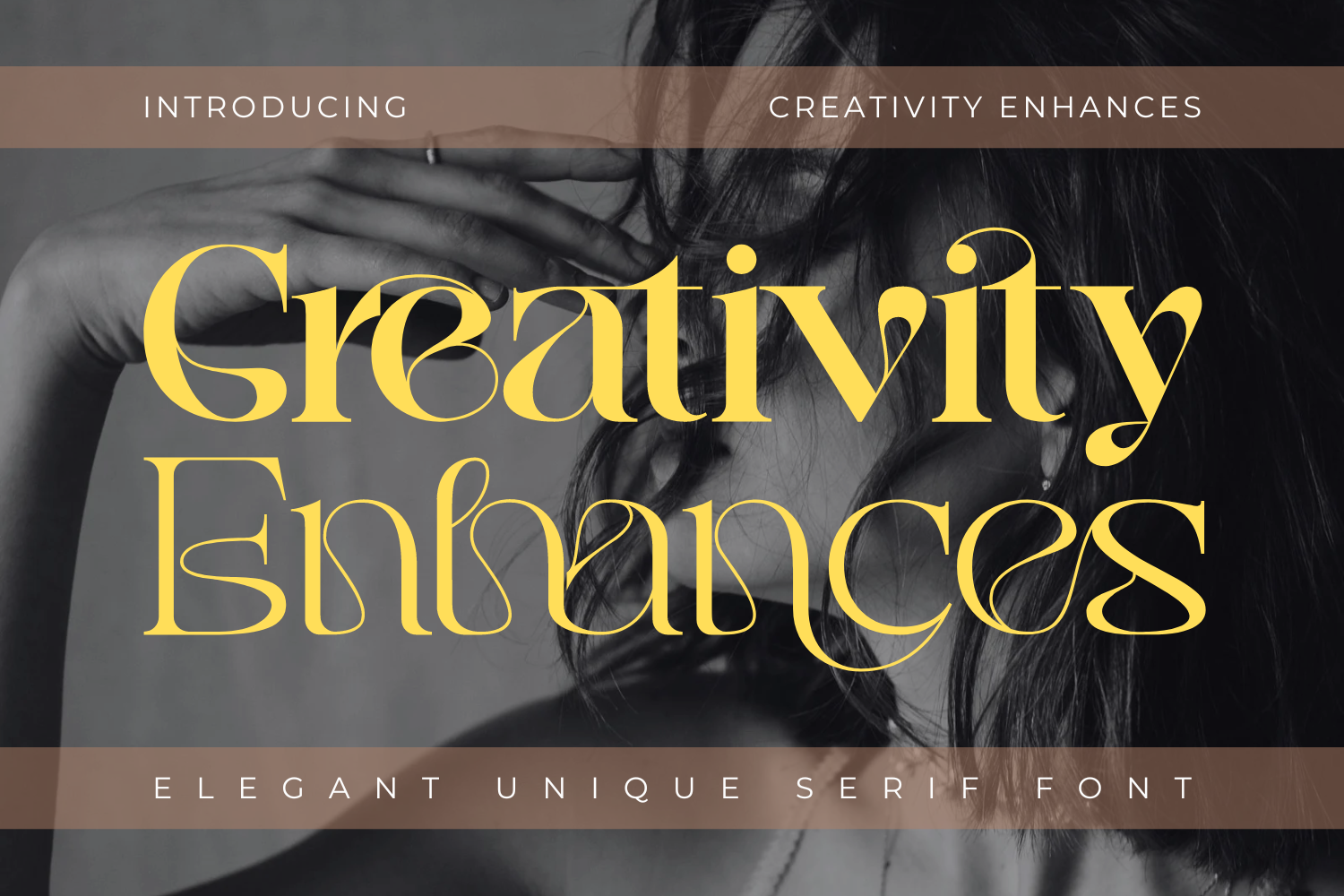 Creativity Enhances Font - 177 Studio