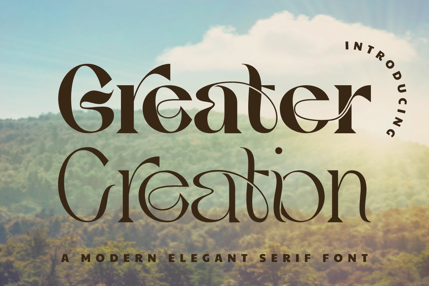 Greater Creation Font - 177 Studio