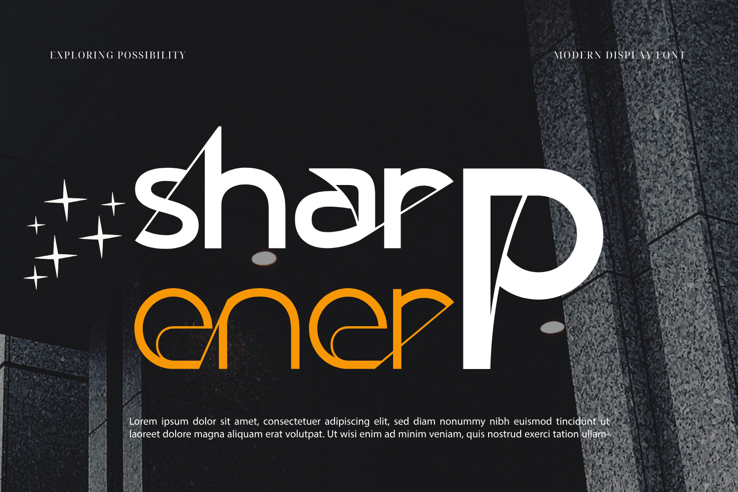 Exploring Possibility Font - 177 Studio