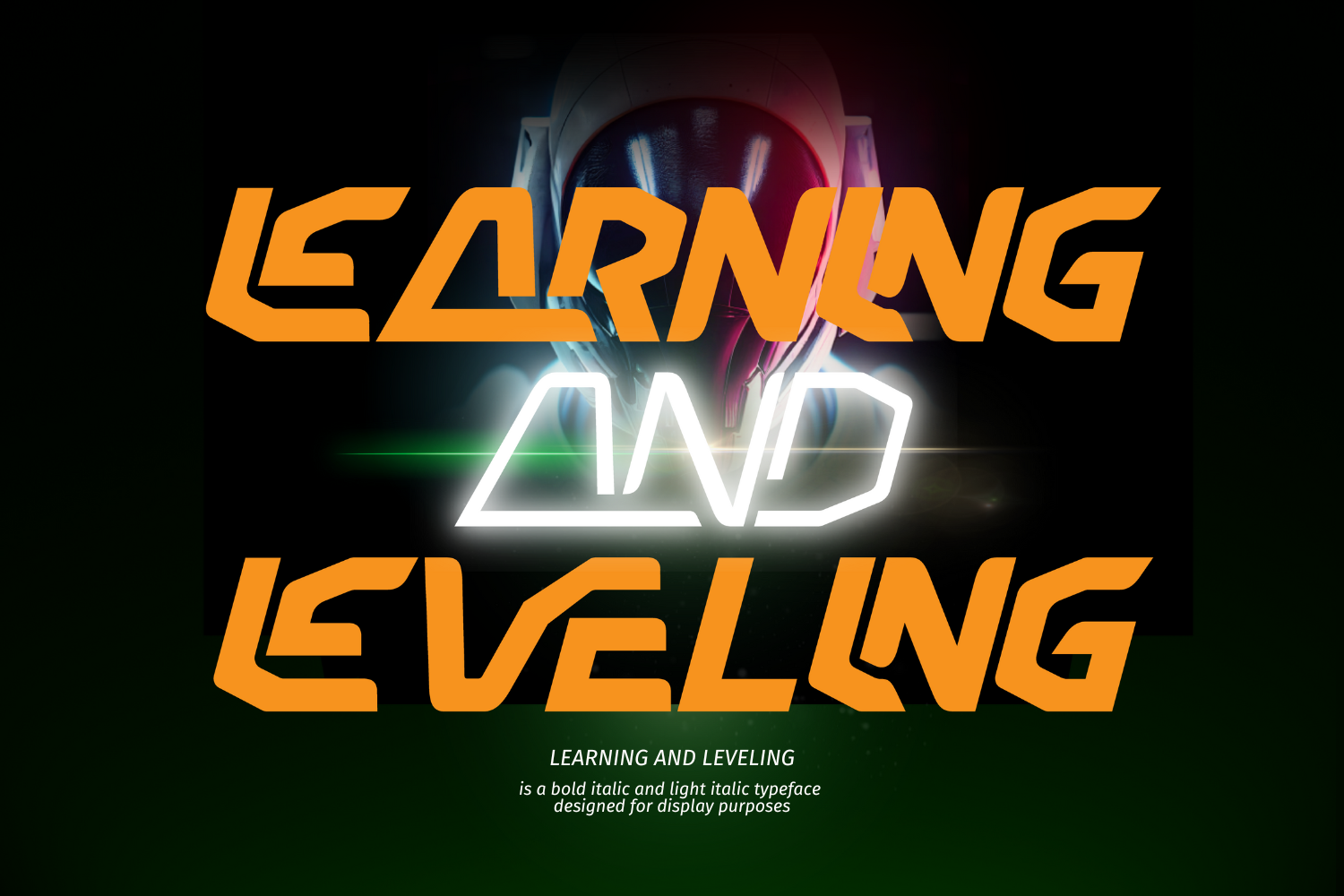 Learning and Leveling Font - 177 Studio