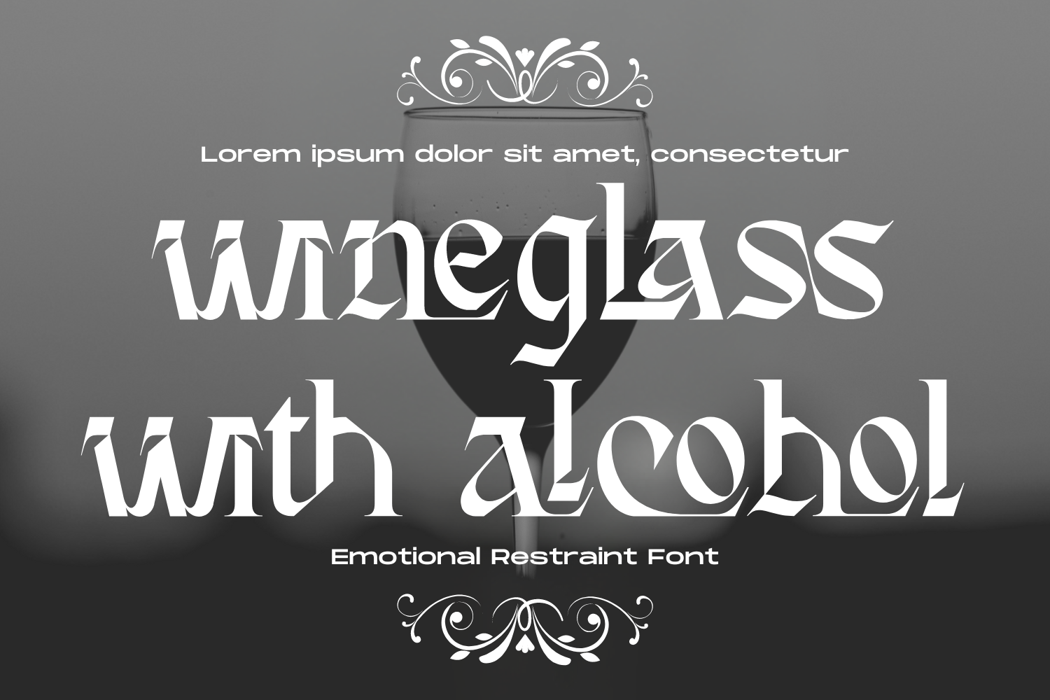 Emotional Restraint Font - 177 Studio
