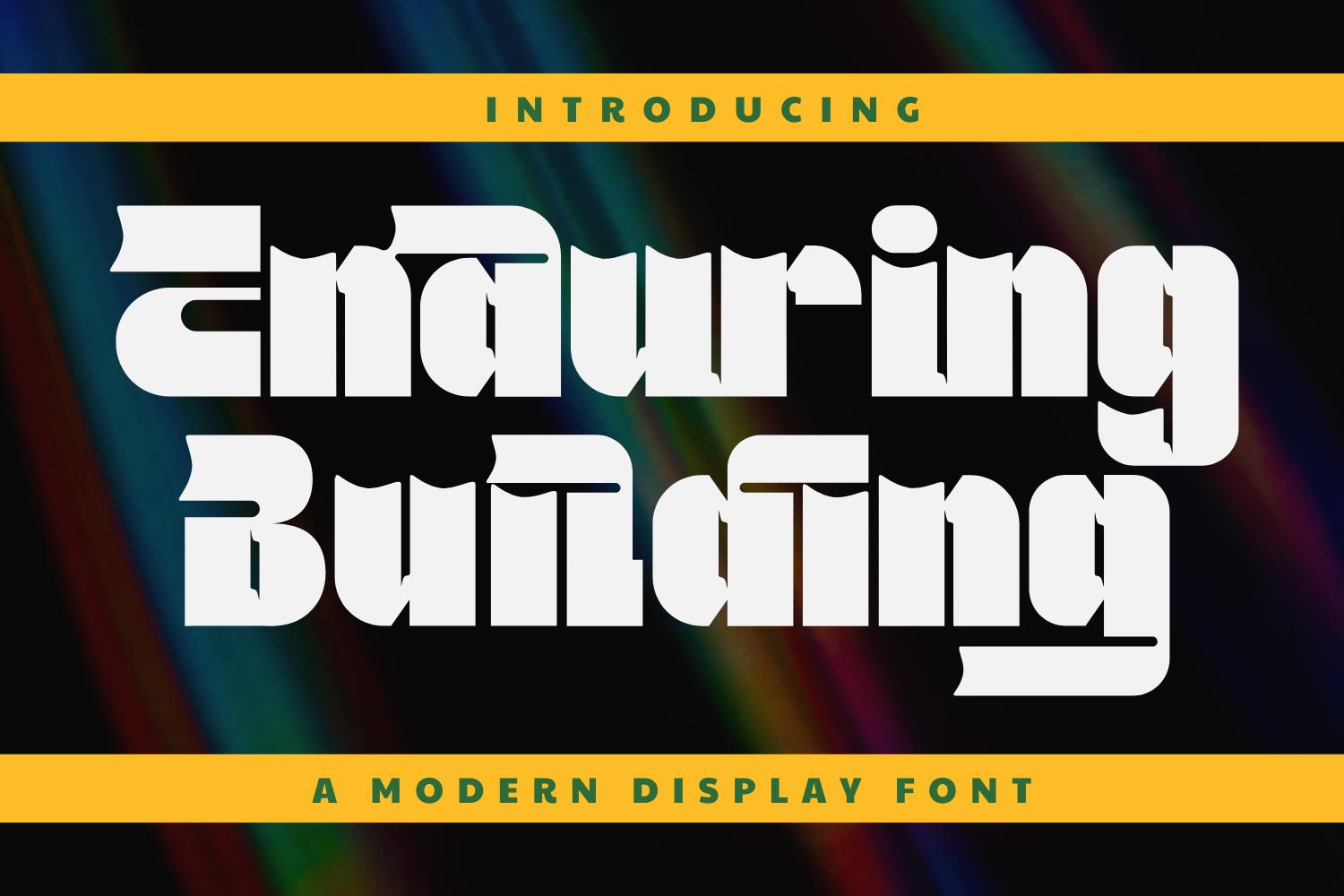 Enduring Building Font - 177 Studio