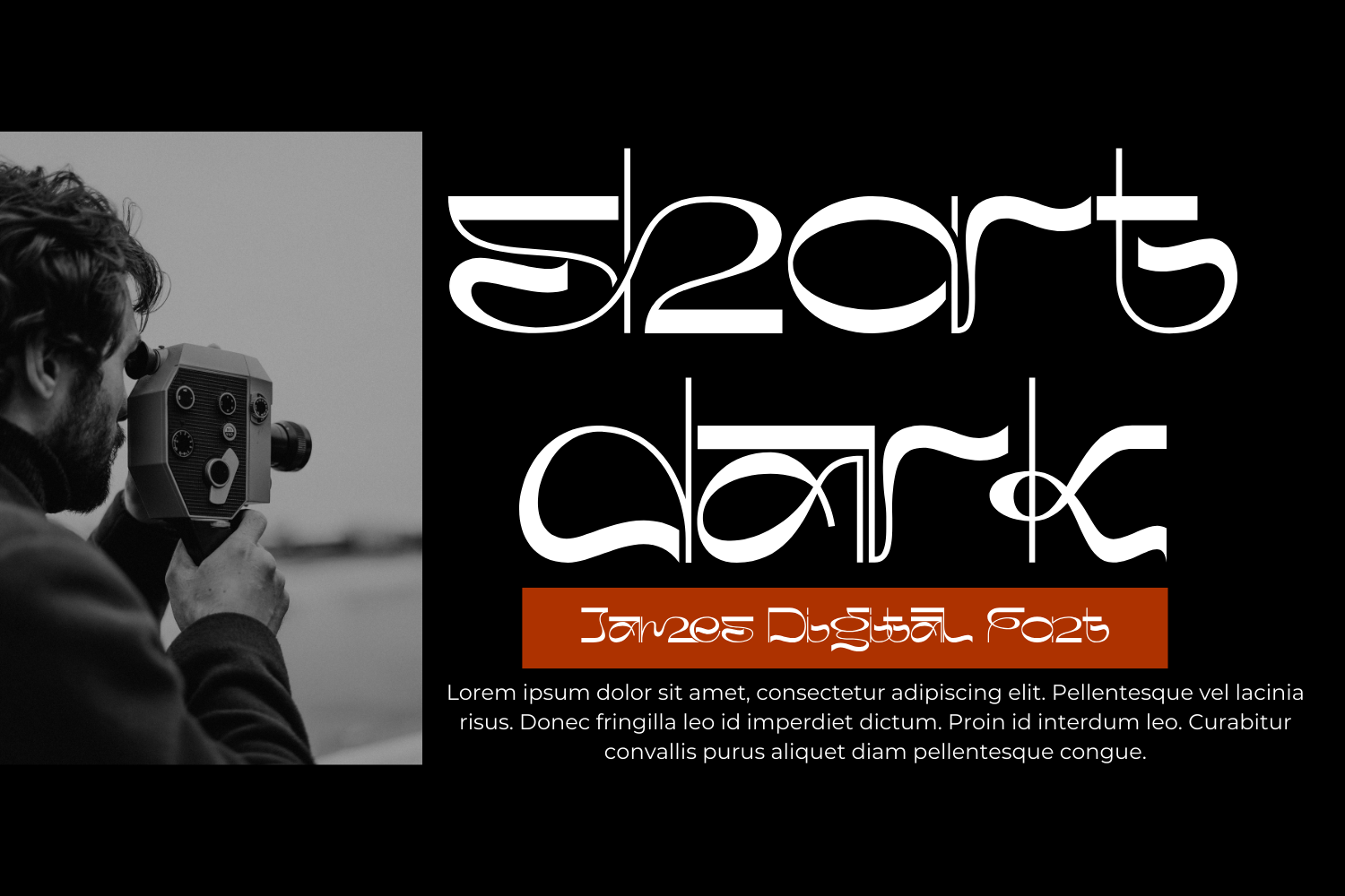 James Digital Font - 177 Studio