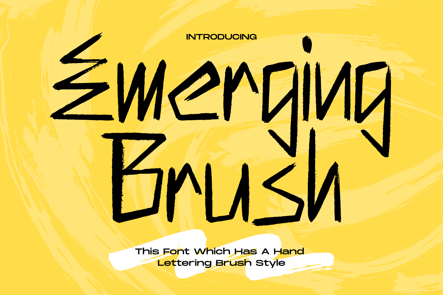 Emerging Brush Font - 177 Studio