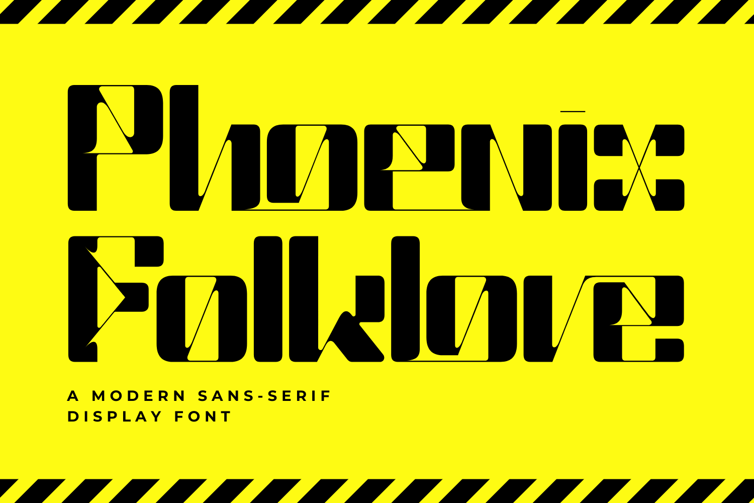 Phoenix Folklore Font - 177 Studio