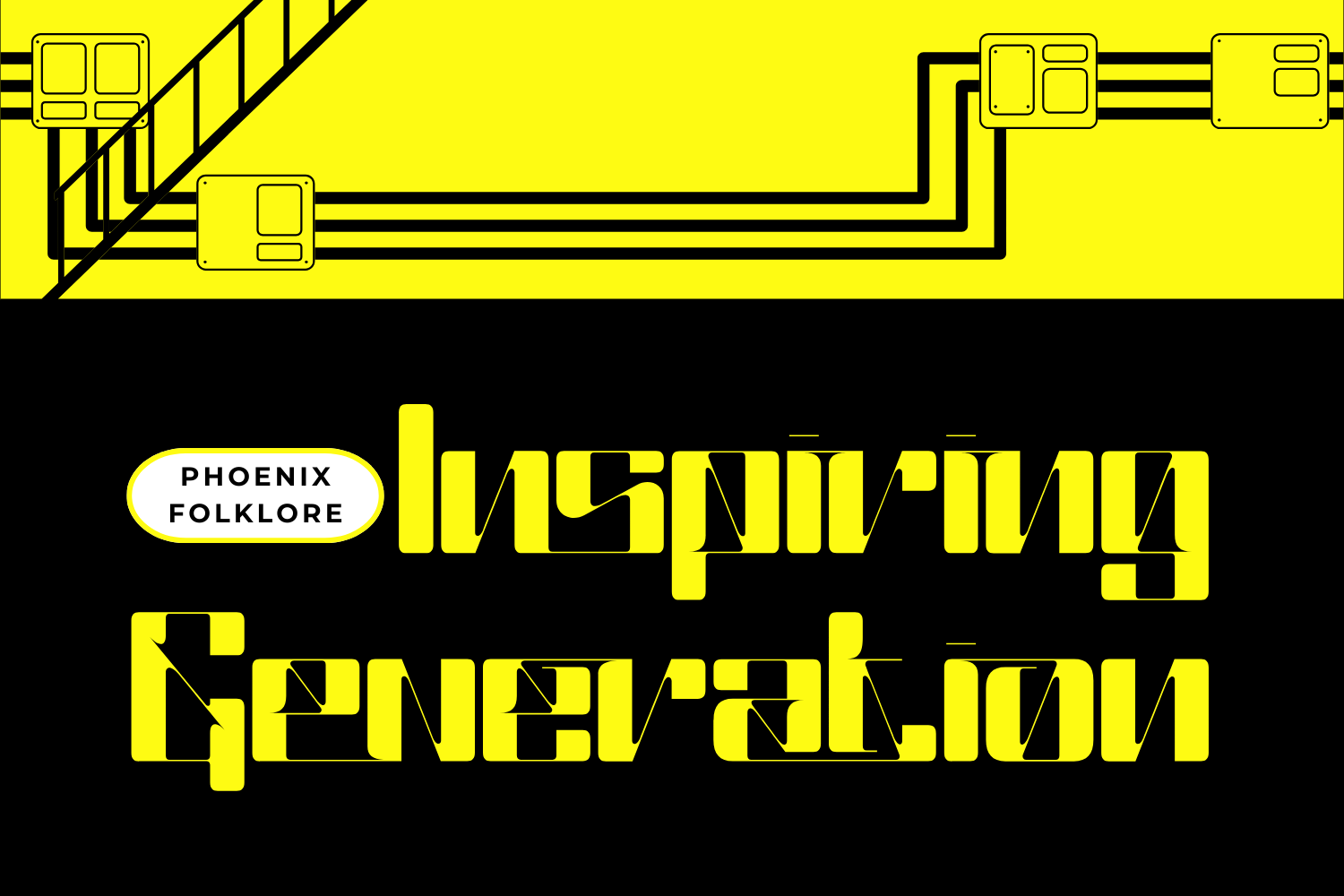 Phoenix Folklore Font - 177 Studio