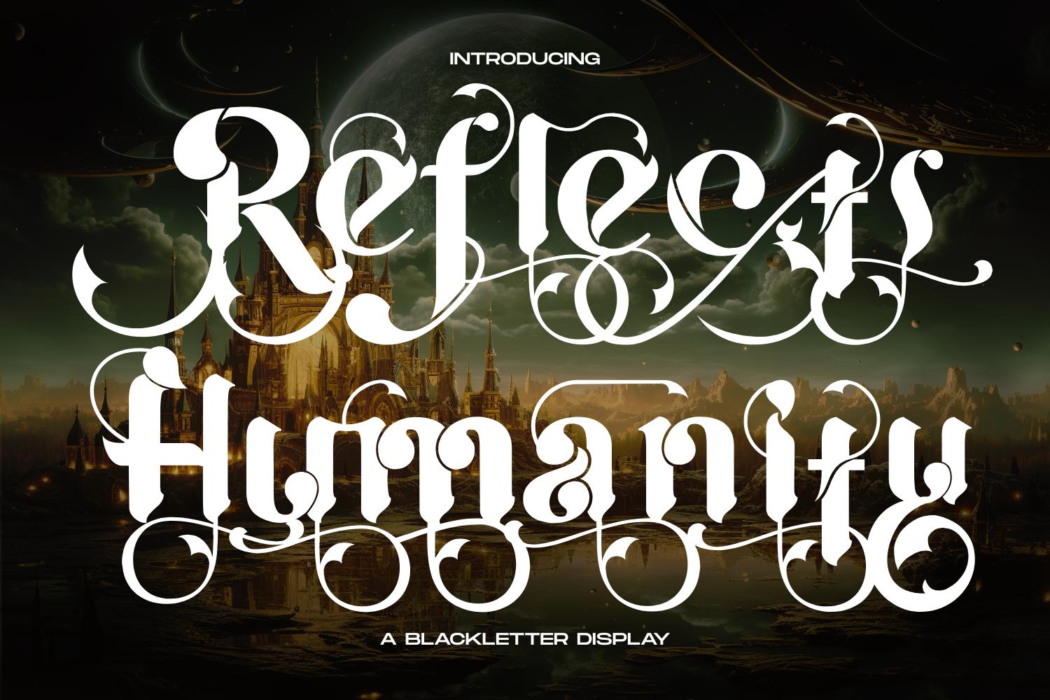 Reflects Humanity Font - 177 Studio