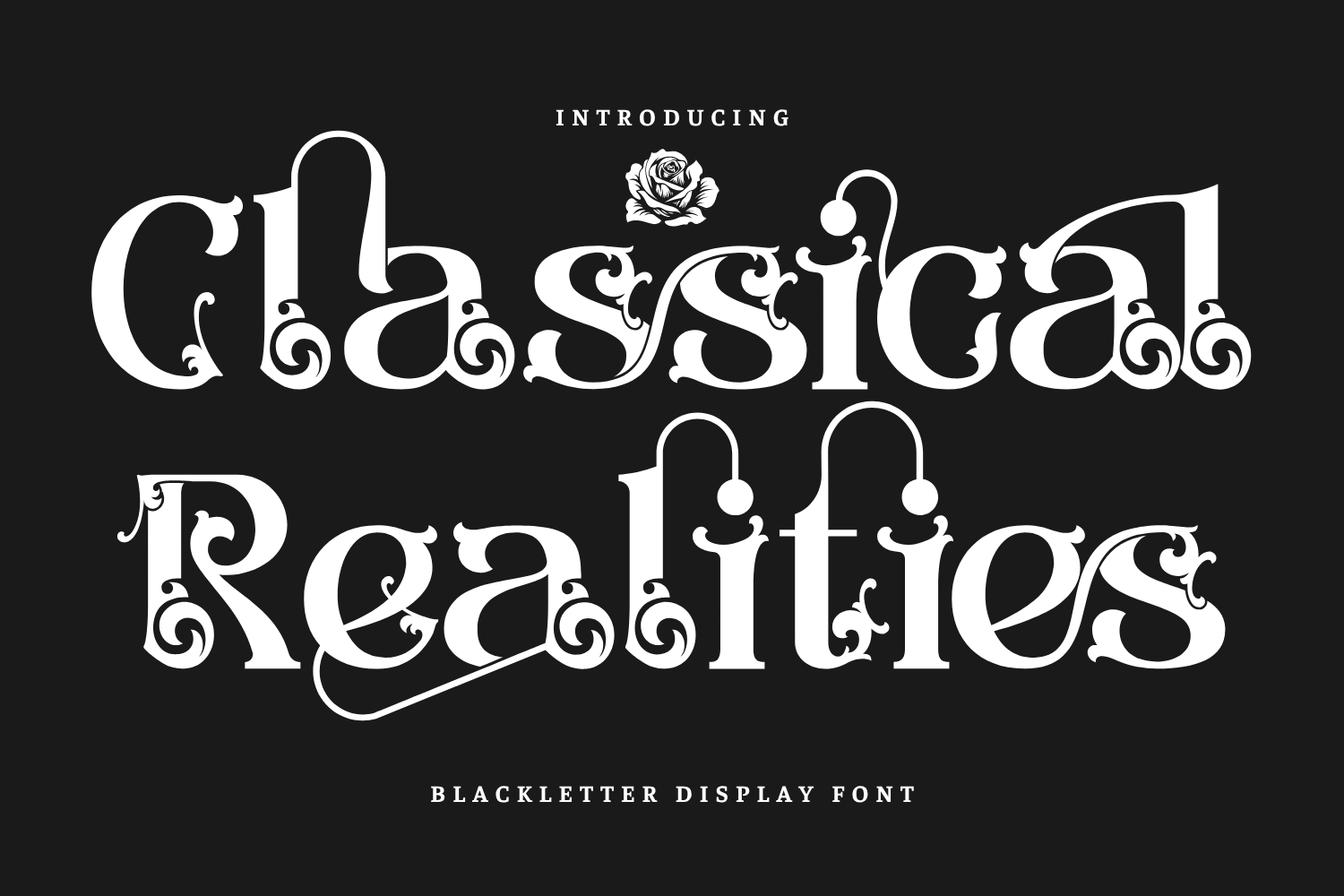 Classical Realities Ligature Serif Font - 177 Studio