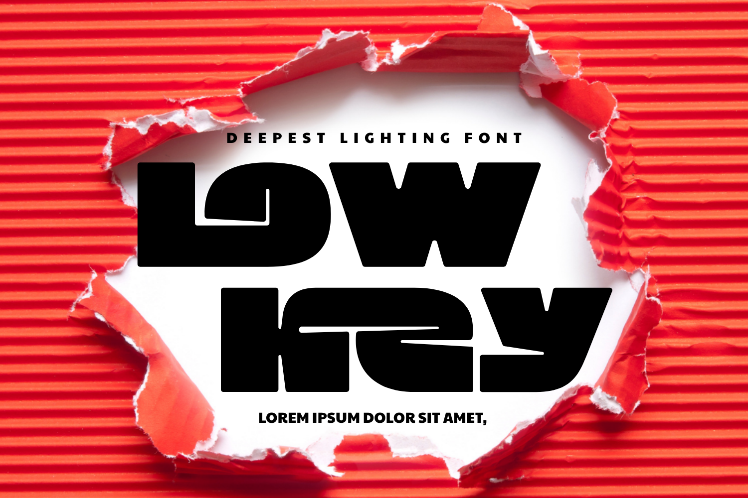 Deepest Lighting Font - 177 Studio